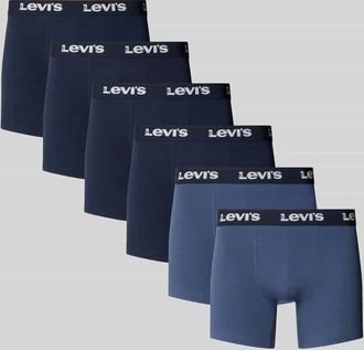 Levi's Pant & Trunk mit elastischem Label-Bund im 6er-Pack Modell LOGO BOXER