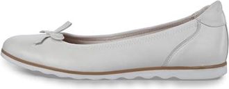 Tamaris Ballerines pour Femme - 1-22128-42, Cuir Blanc., 41 EU