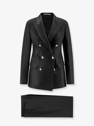 Tagliatore Parigi linen and viscose suit - TAGLIATORE - gender_Woman