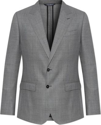 Dolce & Gabbana Homme, Vestes, Gris, Taille: XL Wool Blazer