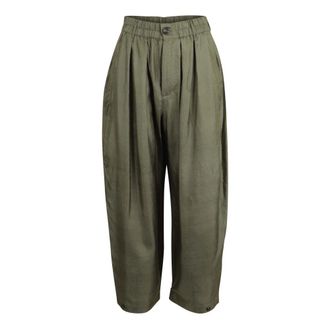 SOEUR Vernon Wide-Leg Hose - - Trousers - Damen - Gr&uuml;n - M