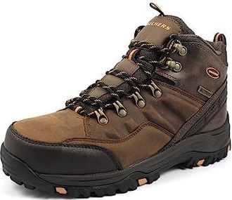 Skechers Mens RELMENT- TRAVEN Classic Boots, Brown (Dark Brown Leather Cdb), 12 UK 47.5 EU