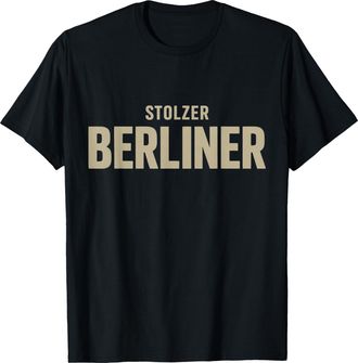 Neutral Stolzer Berliner - Regionaler Stolz & Heimat T-Shirt