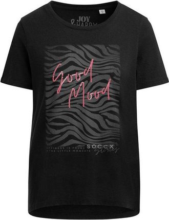 soccx Rundhalsshirt aus Baumwolle