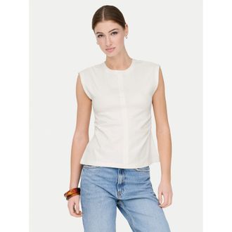 Only T-Shirt Marie 15372452 Wei&szlig; Regular Fit