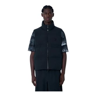 Moncler Matte Sparky Weste - - Jackets - Herren - Schwarzk - XL