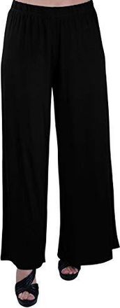 Eye Catch Plus - Kirsten Dames Haut Tour de Taille Palazzo Aux Femmes Pantalon