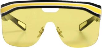 Dolce & Gabbana unisex, Accessoires, Jaune, Taille: ONE Size Dg6162 Shield Lunettes de soleil