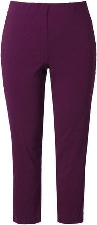 Miamoda Schlupfhose Bengalin-Hose Slim Fit seitliche R&uuml;schenstreifen