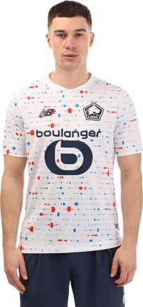 New Balance Lille 23/24 Ausw&auml;rtstrikot f&uuml;r Herren (Wei&szlig;)