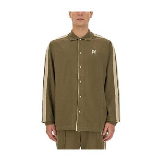 Palm Angels Casual Shirt - - Shirts - Herren - Gr&uuml;n - M