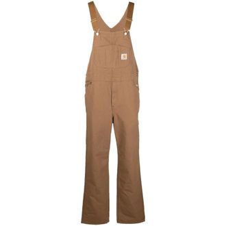 Carhartt Work in Progress Homme, Combinaisons et Ensembles, Brun, Taille: W28 Combinaison en Jean