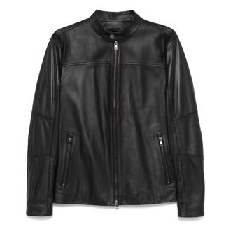 Michael Kors Homme, Vestes, Noir, Taille: L Veste de Course Noire