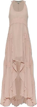 AllSaints Femme, Robes, Rose, Taille: 38 FR Dorina Sleeveless Ruched Maxi Dress