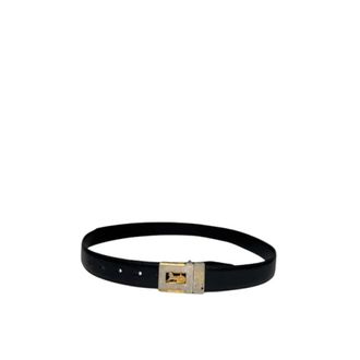 Celine Pre-owned Lederg&uuml;rtel - - Pre-owned - Damen - Schwarzk - ONE SIZE