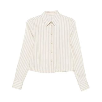 Xacus Chemise Anya - Femme - Blouses et Chemises - Beige - Taille: 38 FR