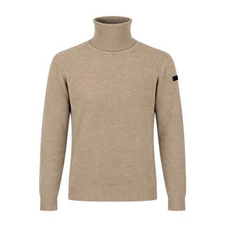 Roberto Ricci Design Samt-Rollkragenpullover - - Knitwear - Herren - Beige - M