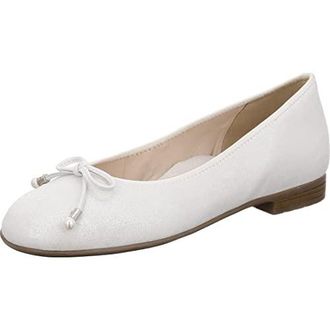 Ara Femme Sardaigne Ballerines, Ecru, 40 EU