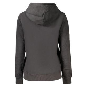 Tommy Hilfiger Logo-Embroidered Cotton Hoodie - Black