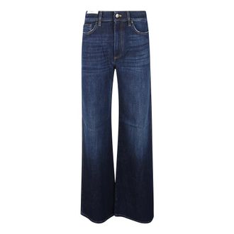 Pantaloni Torino Femme, Jeans, Bleu, Taille: W28 Cyndi Wide Leg Jeans