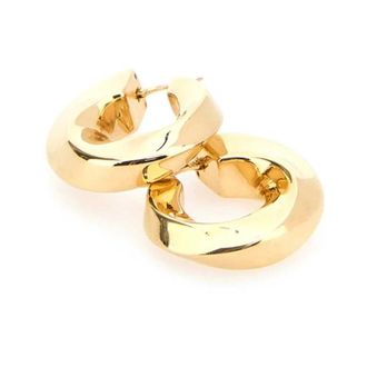 Bottega Veneta Femme, Accessoires, Jaune, Taille: ONE Size Chunky Hoop Earrings