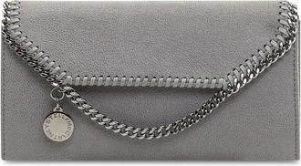 Stella McCartney Femme, Sacs, Gris, Taille: ONE Size Falabella Flap Continental Wallet