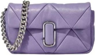 Marc Jacobs Femme, Sacs, Violet, Taille: ONE Size Puffy Diamond Quilted J Marc Daybreak