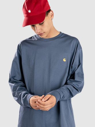 Carhartt Work in Progress Chase T-Shirt manches longues bleu
