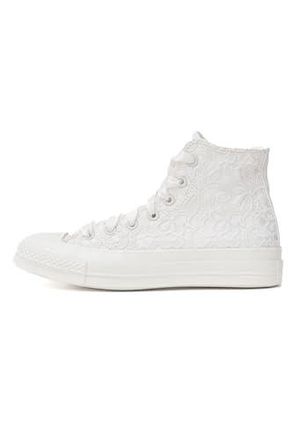 Converse Baskets Chuck 70 Crocheted Satin Cr&egrave;me Femme, Blanc, 40 EU