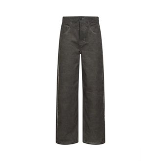 Uma Wang UMA Wang, Femme, Jeans, Gris, Taille: 36 FR Wide Jeans