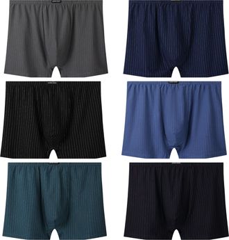 Nowingline 6er Pack Herren &Uuml;bergr&ouml;&szlig;e Boxershorts ab Gr&ouml;&szlig;e 4XL-7XL