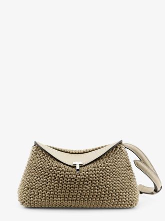 Toteme T-Lock woven leather clutch - TOTEME - gender_Woman