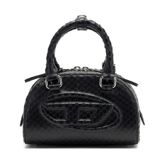 Diesel 1DR Dome Crossbody Bag - - Bags - Damen - Schwarzk - ONE SIZE