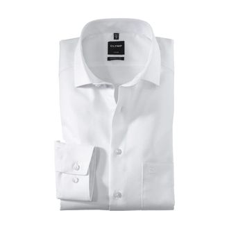 Olymp Olymp, Homme, Chemises, Blanc, Taille: L Chemise habill&eacute;e classique
