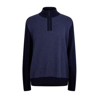 HUGO BOSS H Dambino Pullover f&uuml;r Herren, Jerseyware, Leger (Dunkelblau)