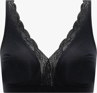 Hanro Soutien-gorge sans armature avec dentelle