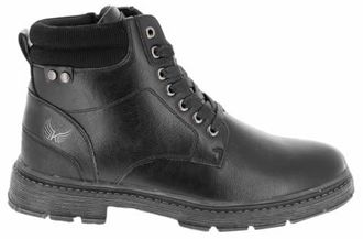 Kaporal Homme FLEYEL Chaussures DETENTE Bottines/Boots, Noir, 45 EU