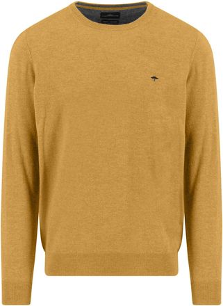 Fynch-Hatton Pullover aus Woll-Kaschmir-Mix mit Rundhalsausschnitt Amber/XL
