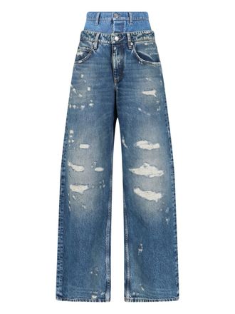 Dolce & Gabbana Layered Jeans