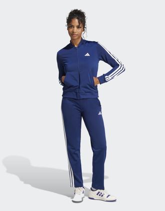adidas adidas Performance - Essentials - Surv&ecirc;tement &agrave; 3 bandes - Bleu fonc&eacute;