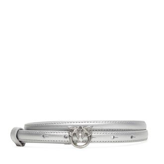 Pinko G&uuml;rtel PINKO Love Berry H1 Belt AI 25-26 PLT01 102148 A0F1 Silberfarben