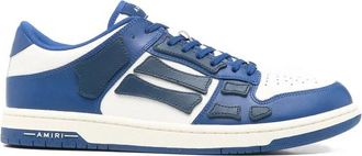Amiri Homme, Chaussures, Bleu, Taille: 45 EU Skel Top Low Baskets