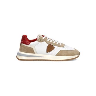 Philippe Model TYLU V005 - TROPEZ 2.1 LOW MAN-BIANCO ROSSO BEIGE