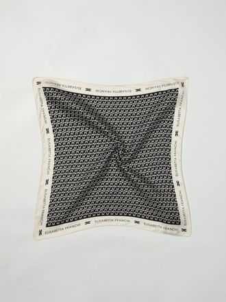 Elisabetta Franchi Foulard ELISABETTA FRANCHI Femme couleur Lait