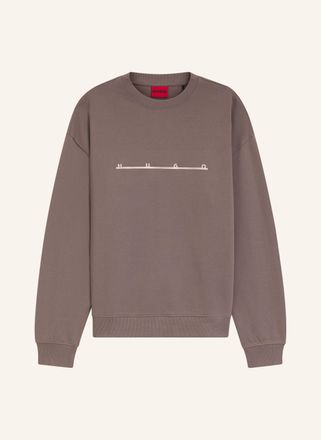 HUGO BOSS Hugo Sweatshirt Datrisweat Relaxed Fit braun