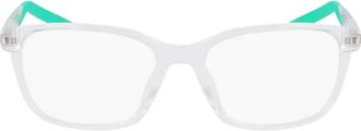 Nike lunettes de vue à monture rectangulaire - Blanc