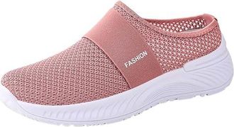 Generic Mules d&eacute;t&eacute; pour femme | Chaussures l&eacute;g&egrave;res &agrave; enfiler en maille avec coupe confortable et semelle antid&eacute;rapante pour le shopping et les moments d&eacute;contr