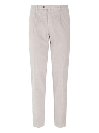 Myths pantalon en velours c&ocirc;tel&eacute; - Tons neutres