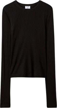 Filippa K Femme, Tops, Noir, Taille: 42 FR Soft Rib Shirt