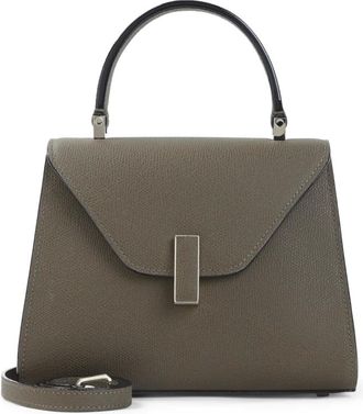 Valextra Femme, Sacs, Vert, Taille: ONE Size Iside Top Handle Mini Bag